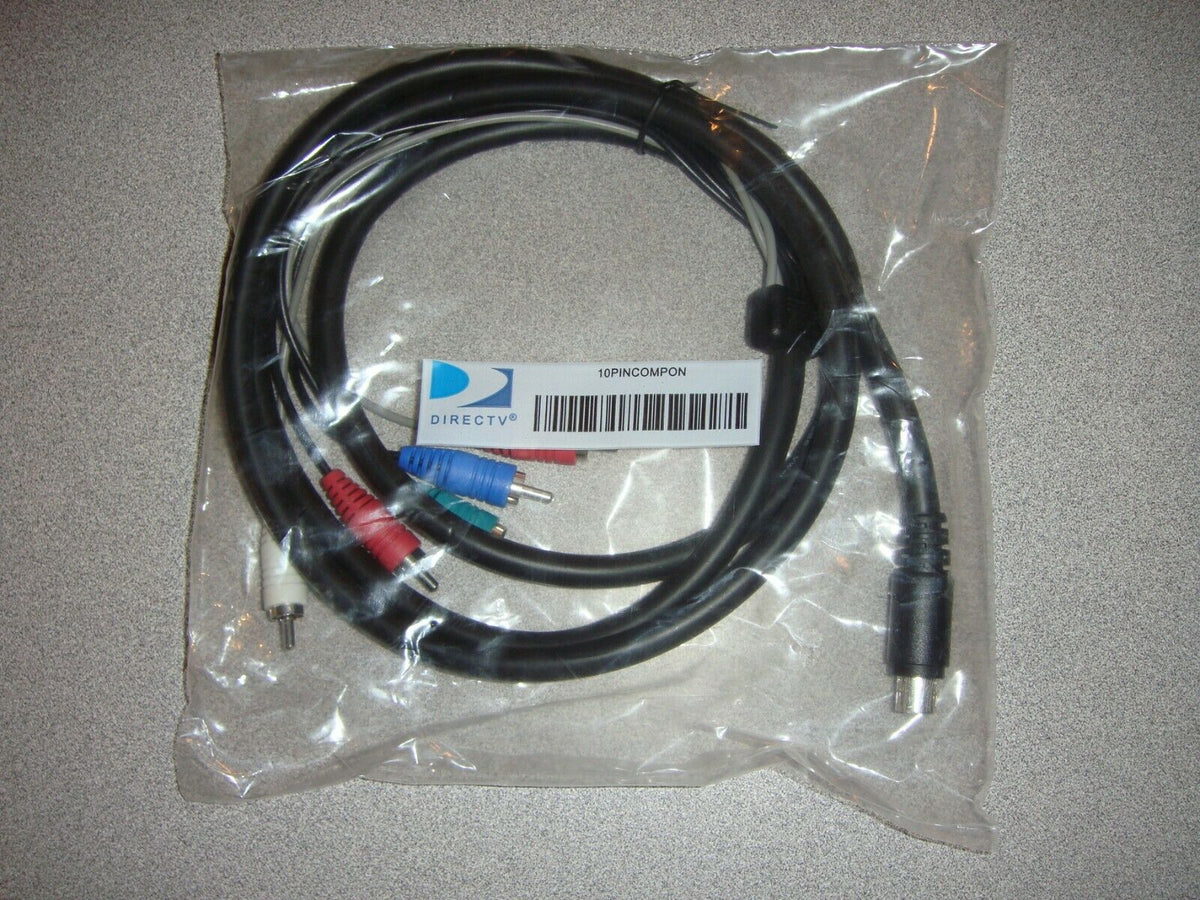 DIRECTV 10 PIN COMPONENT CABLE H25 H44 HR54 clients 10PINCOMPON ...