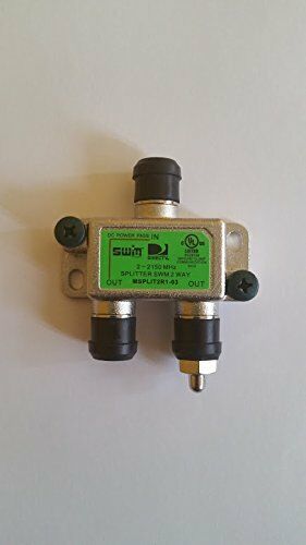 2-WAY SWM SPLITTER GREEN LABEL – Surplus Dish, LLC